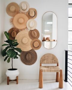 Hats as Wall Decors for Interior Design - Wall in All
